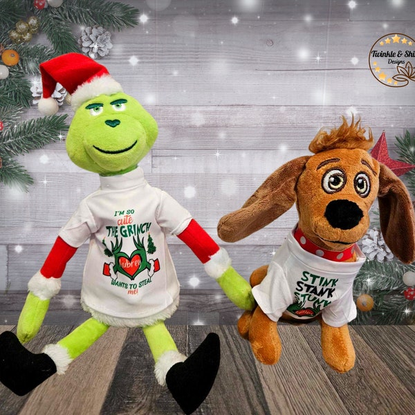 Kc Chiefs Grinch Plush - Etsy