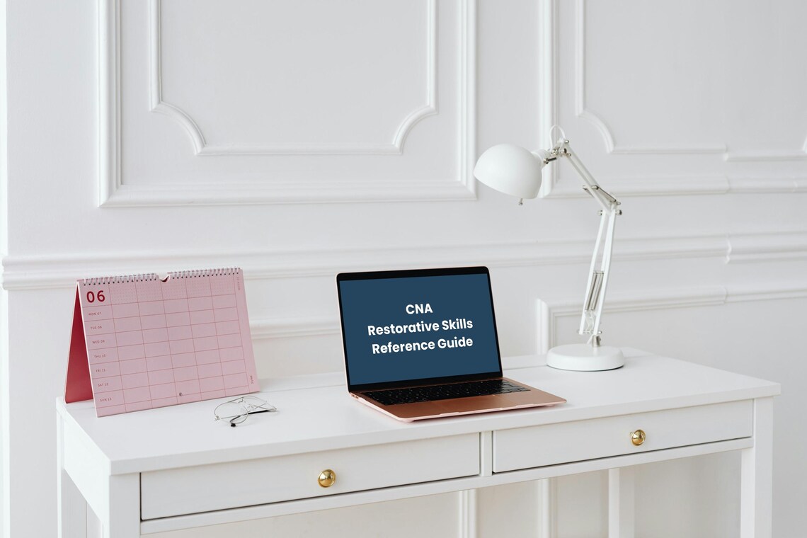 CNA Restorative Skills Cheat Sheet: Reference Guide (instant Download ...