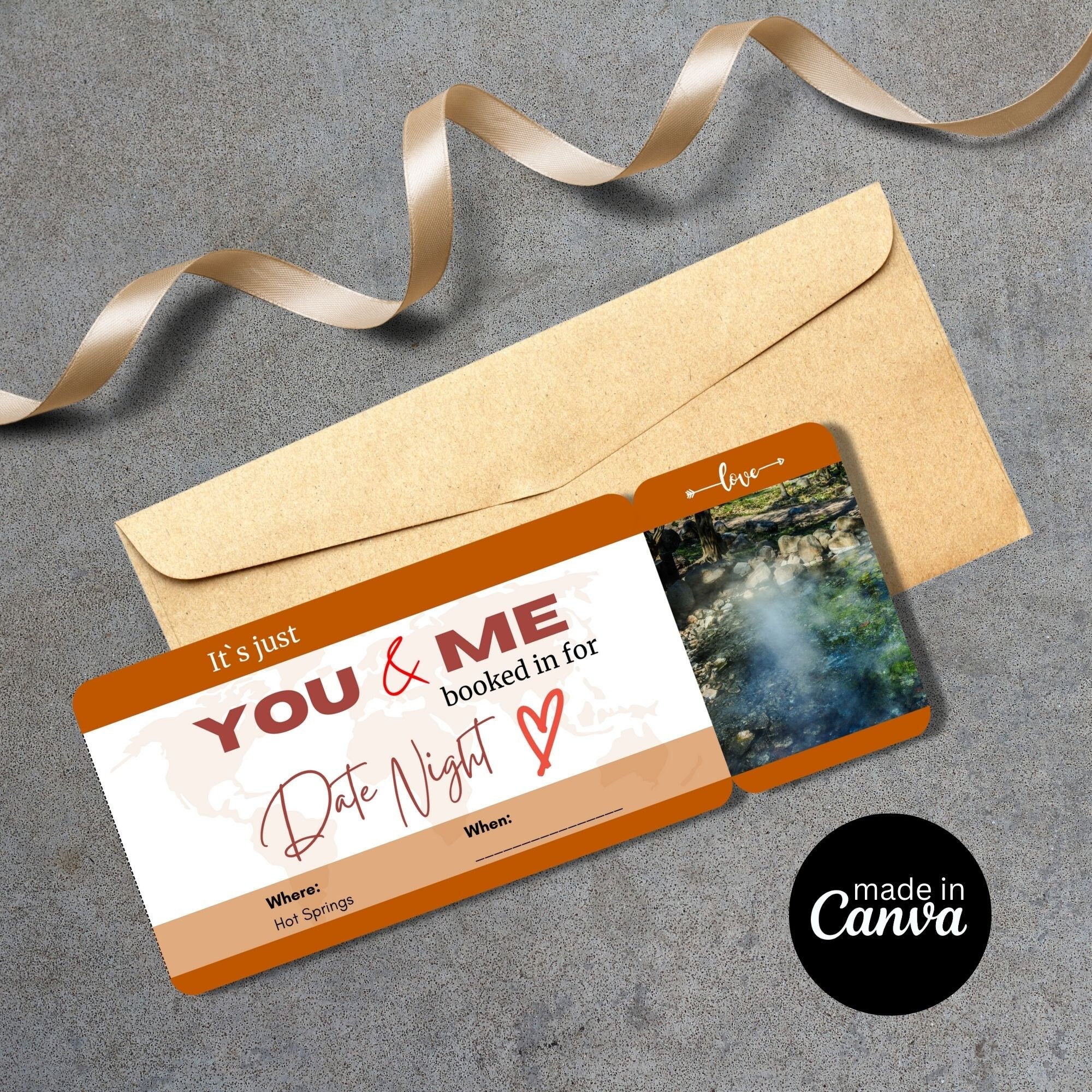 Date Night Invitation Template Date Night Idea Printable Personalized ...