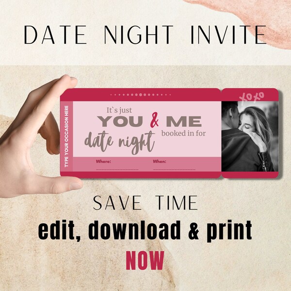 Date Night Invite - Etsy