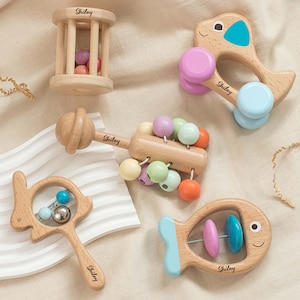 Custom Wooden Musical Instrument Set, Personalized Wooden Instrument ...