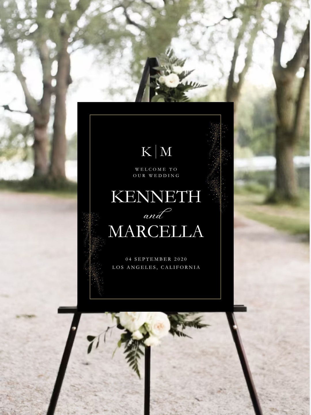 Minimal Welcome Sign, Welcome Template, Minimal Wedding, Wedding ...