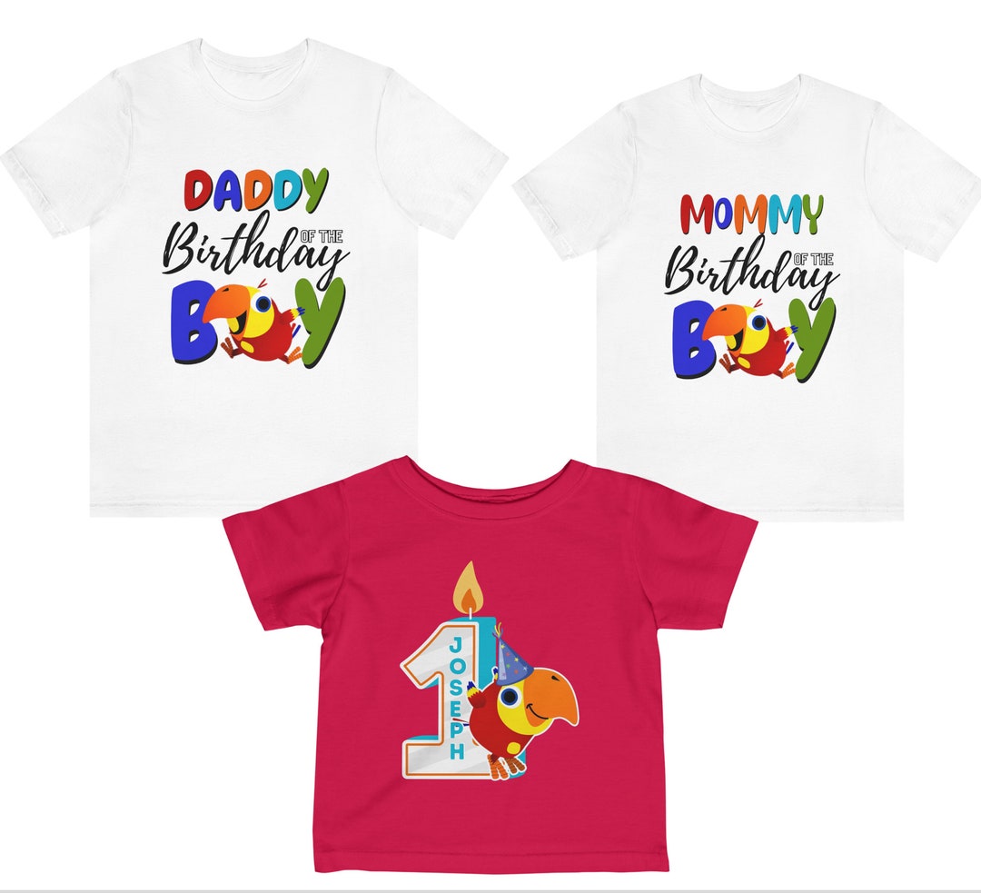 Personalized Larry Vocabulary Theme T-shirts, Daddy of Birthday Boy ...