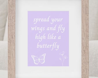 Butterfly Poster - Etsy