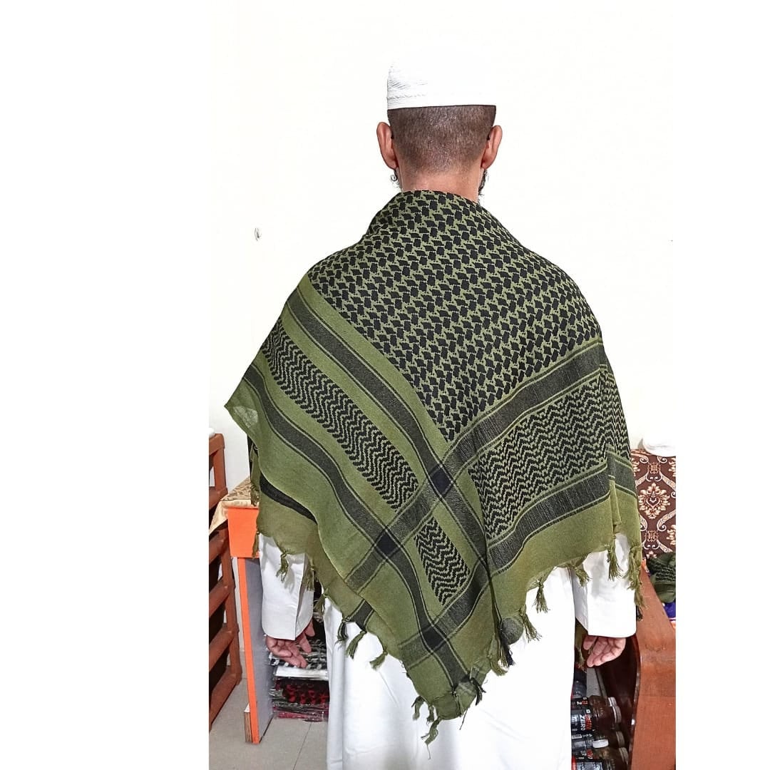Palestine Military Keffiyeh Kufiya Scarf 4446free Palestine Traditional ...