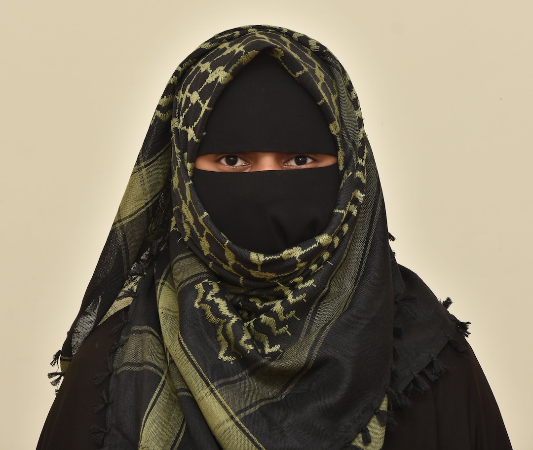 Palestine Light Green Keffiyeh Kufiya Scarf (48*48)free Palestine ...