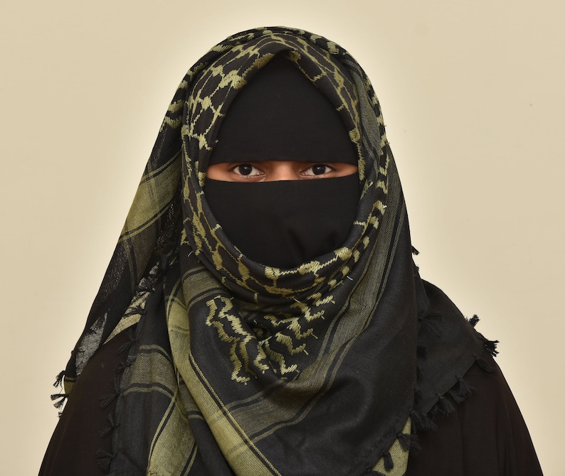 Palestine Light Green Keffiyeh Kufiya Scarf 4848free Palestine ...