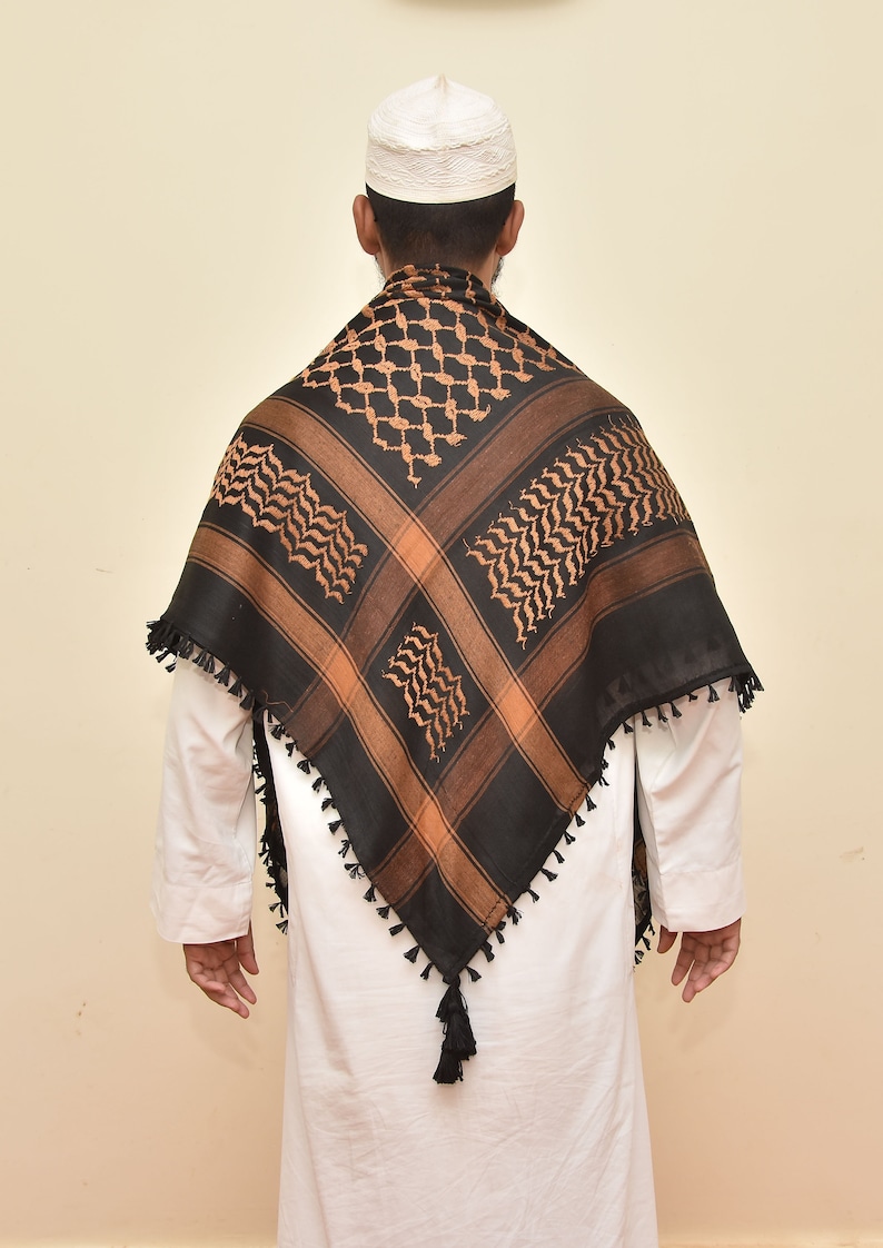 Palestine Light Brown Keffiyeh Kufiya Scarf 4848free Palestine ...