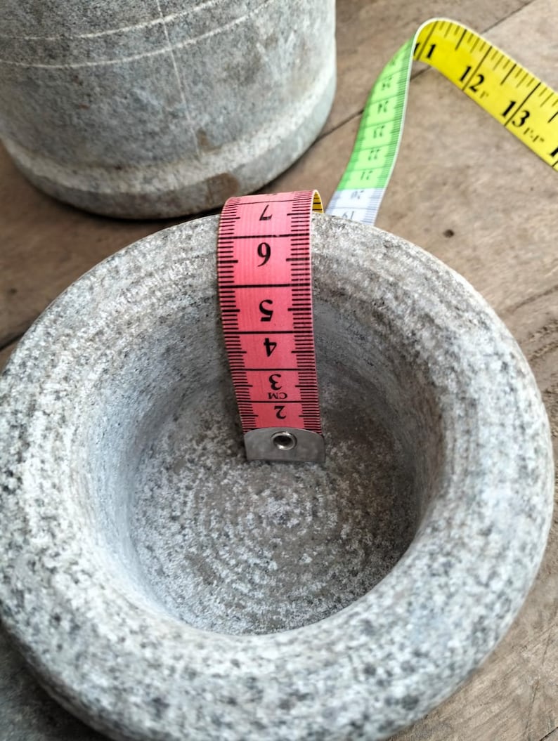 Stone Mortar and Pestle Set: Traditional Spice Grinder (7.5cm) - Etsy