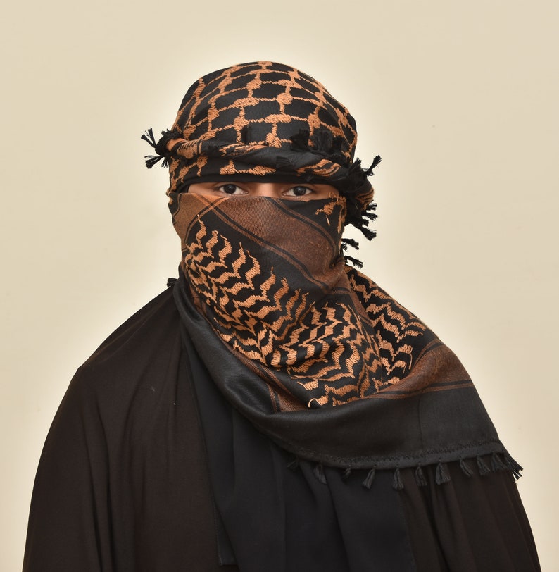 Palestine Light Brown Keffiyeh Kufiya Scarf 4848free Palestine ...