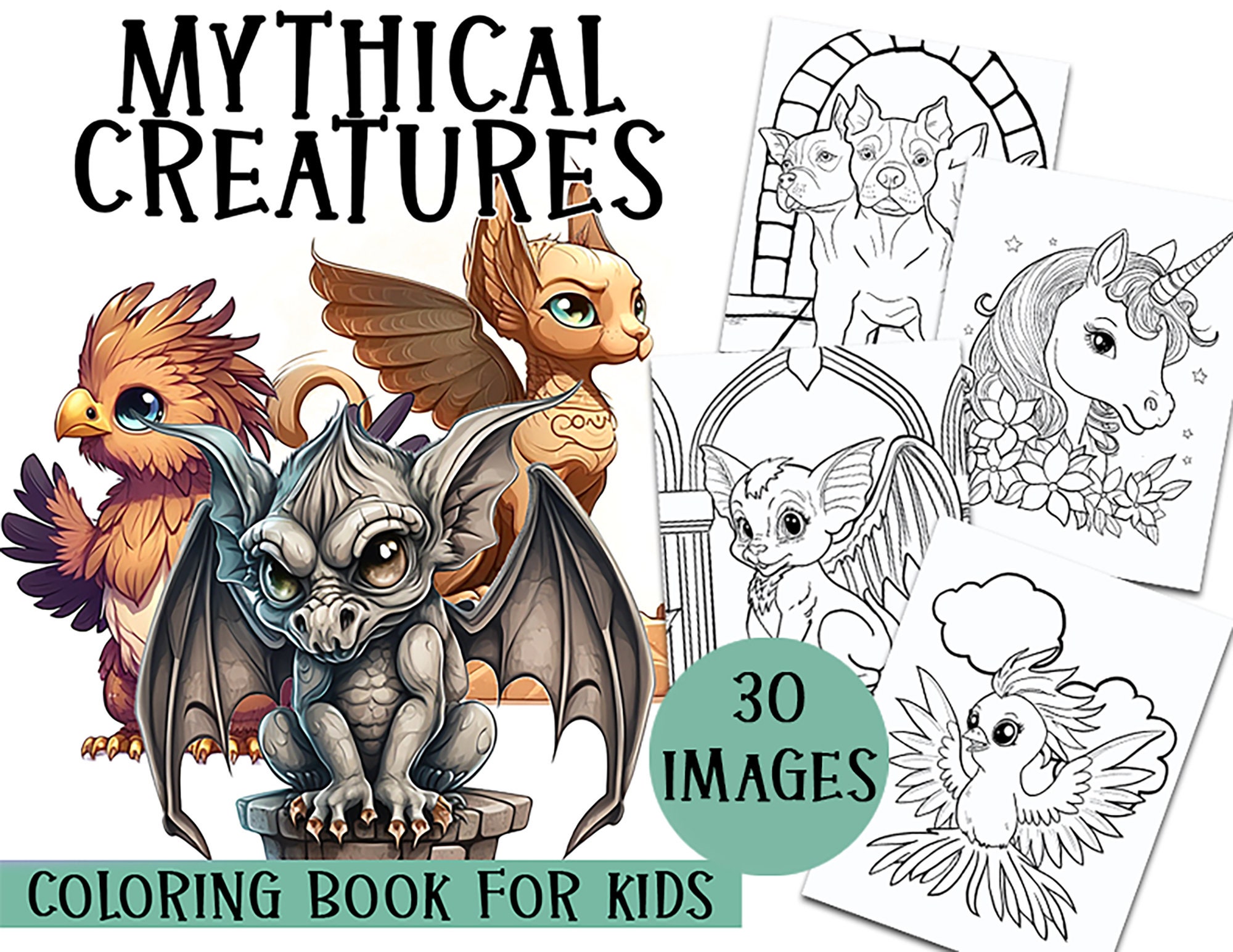 Mythology Creatures Coloring Pages [2025]