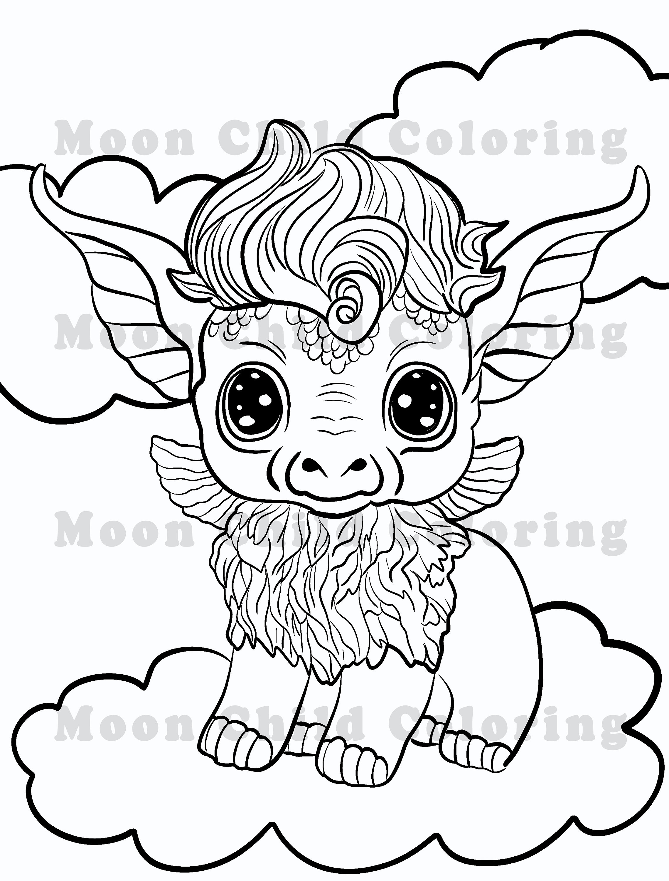 Mythical Creatures Coloring Book Coloring Pages
