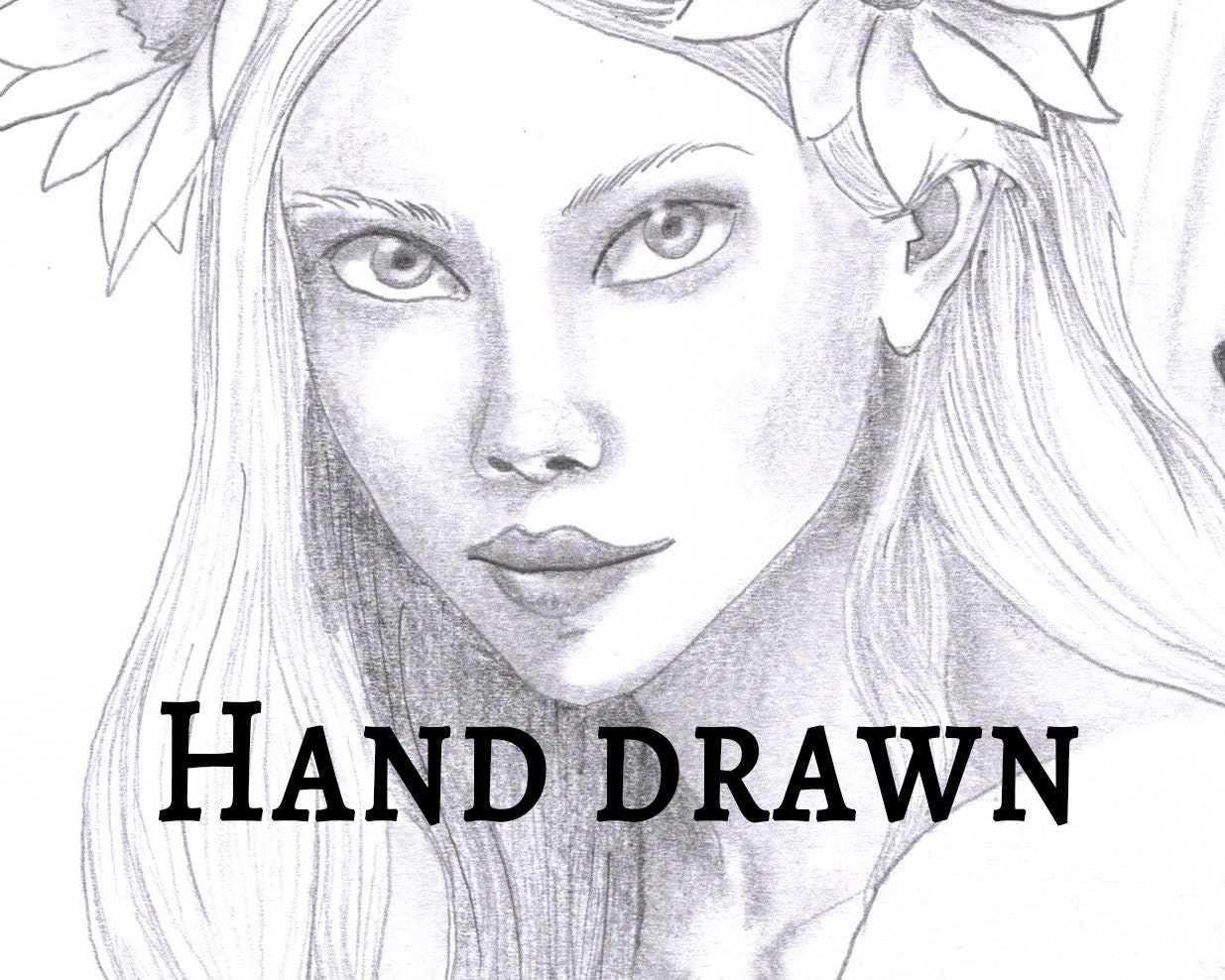 Water Fairy Coloring Sheet | Printable Adult + Kids Digital Page ...