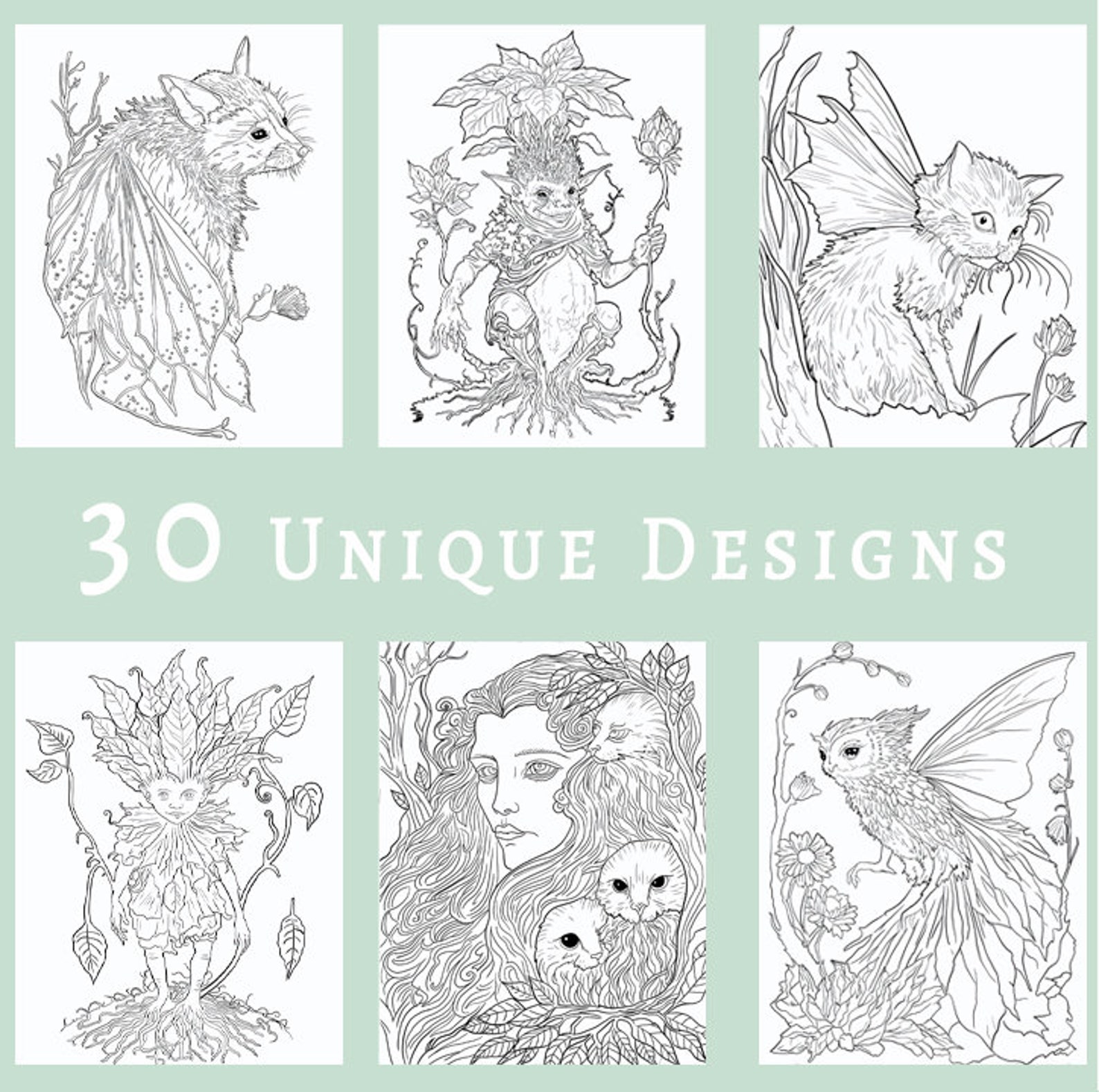 Strange Magic Coloring Book | Printable Adult + Kids Digital Pages ...