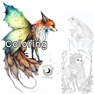 Strange Magic Coloring Book | Printable Adult + Kids Digital Pages ...