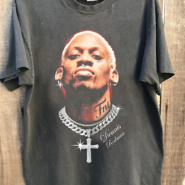 Dennis Rodman Graphic Shirt - Etsy