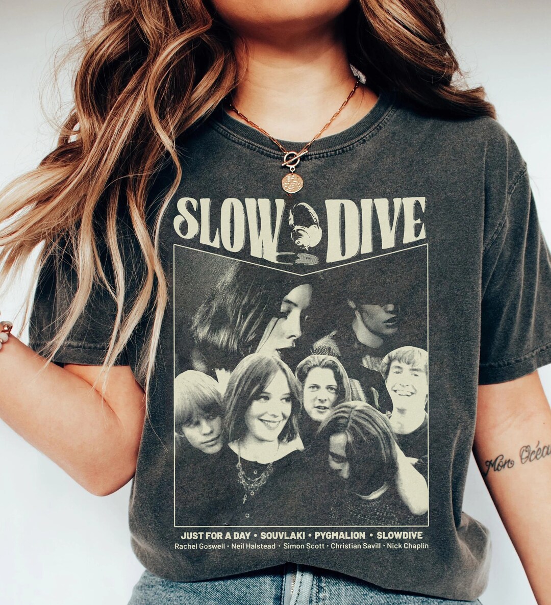 Slowdive Souvlaki Shirt, Slowdive Music T-shirt, Souvlaki Vintage Shirt ...