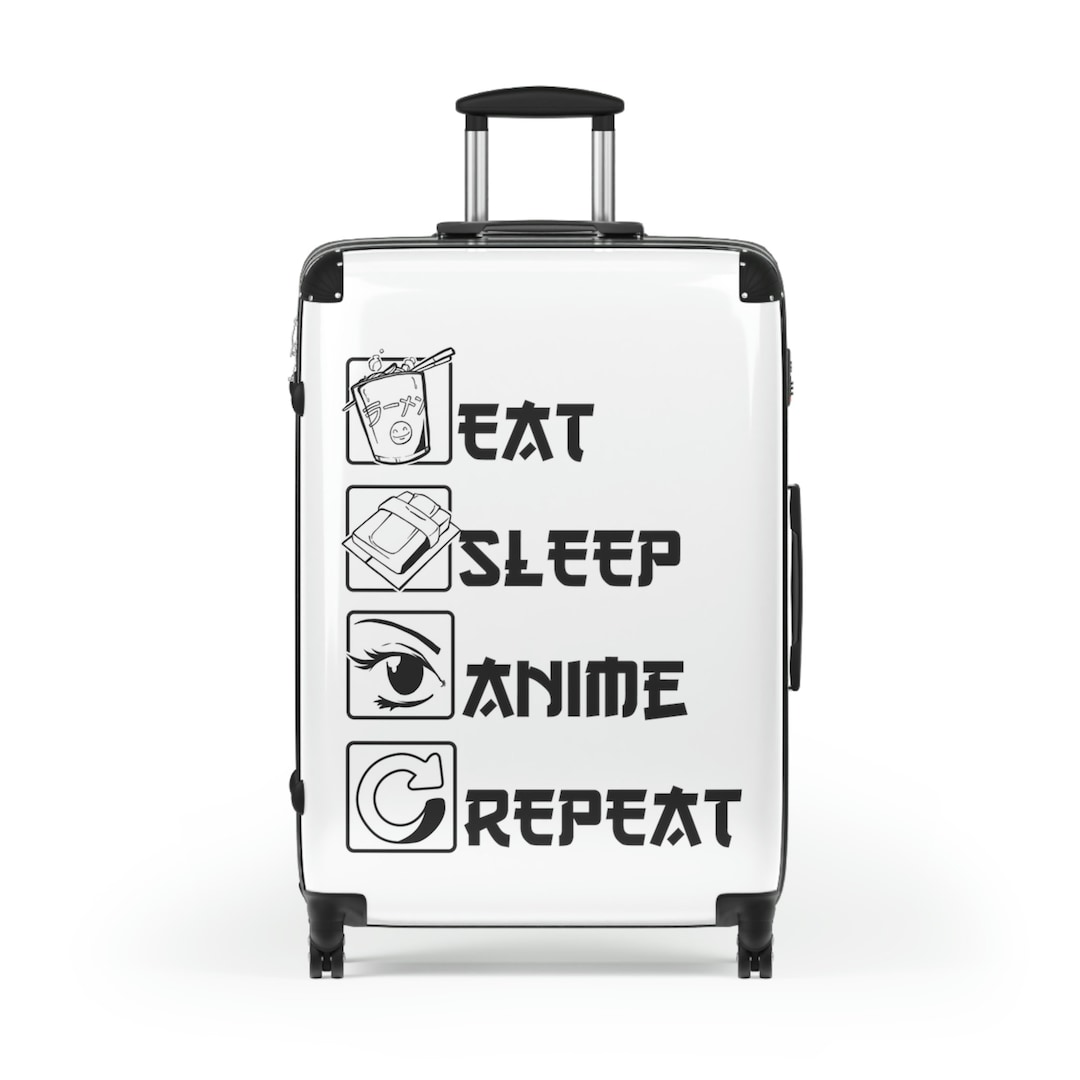 Suitcases Anime Design - Etsy