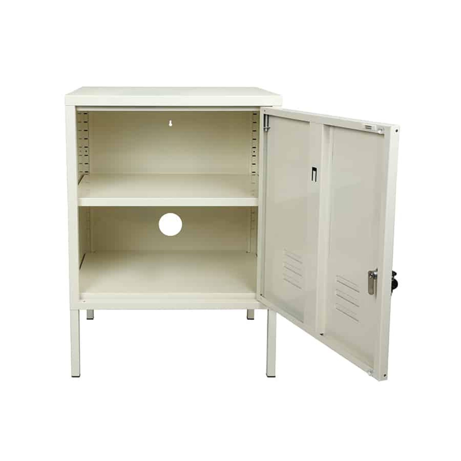 Retro Locker Single Door Metal Cabinet | Compact Metal Storage Locker ...