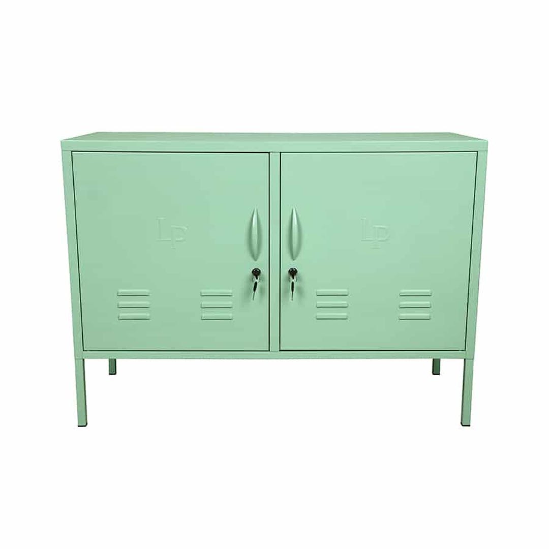Retro Locker Double Door Metal Cabinet | Spacious Metal Storage Locker ...