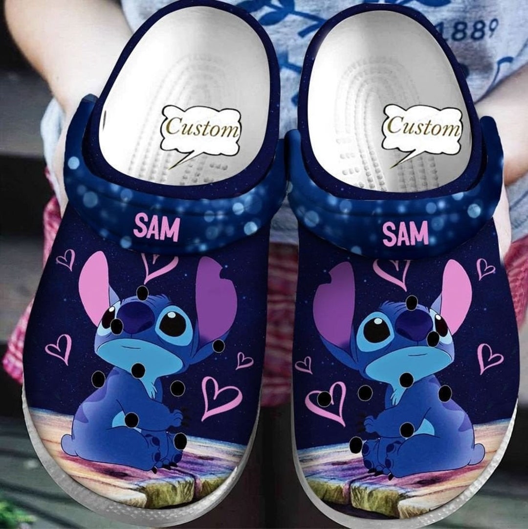 Lilo Stitch Clogs,personalized Lilo Stitch Clogs Shoes,clog Shoes for ...