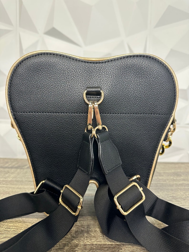 Custom Mini Dental Tooth Shaped Mini Backpack/purse Elegant Black With ...