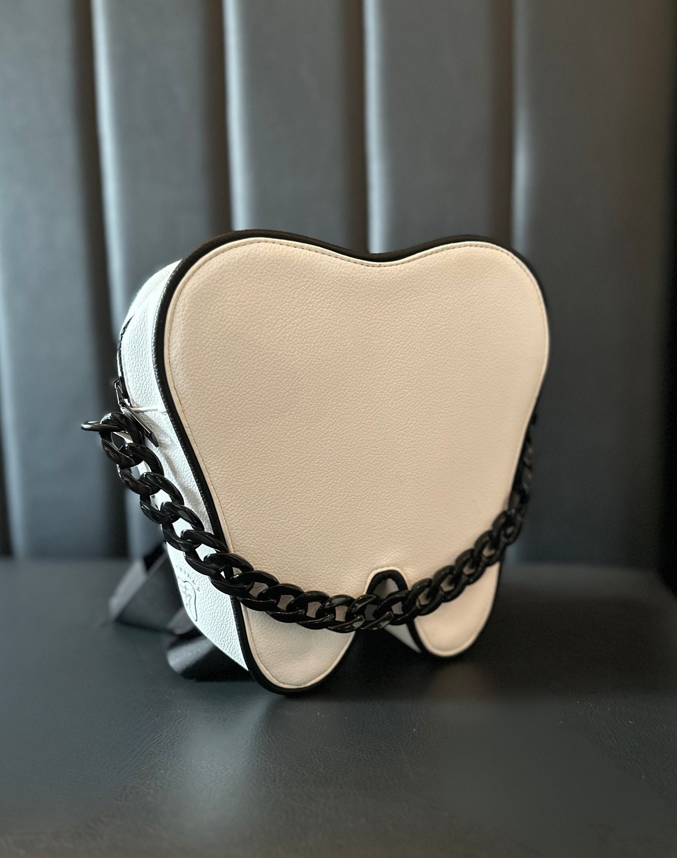 Custom Mini Dental Tooth Shaped Mini Backpack/purse – Stylish White ...