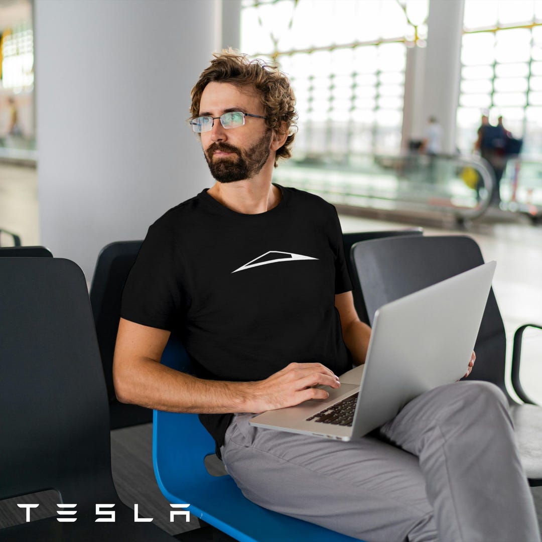 Tesla Cybertruck Shirt | Minimalist Logo, EV Enthusiast Tee - Etsy