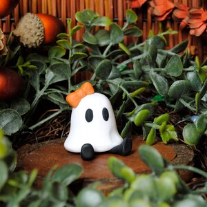 Lil Miss Ghost - Handmade Polymer Clay Creation - Etsy