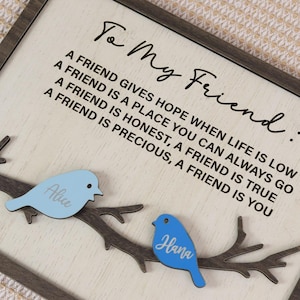 friends plaques