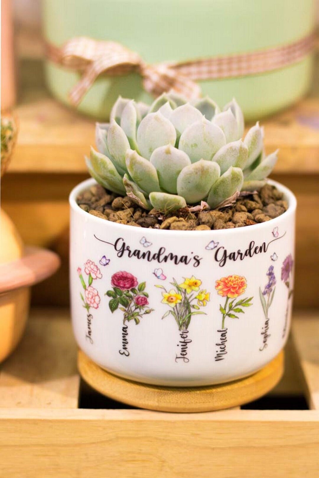 Personalized Flower Pot Gifts for Mom Grandma, Grandma Garden, Outdoor ...