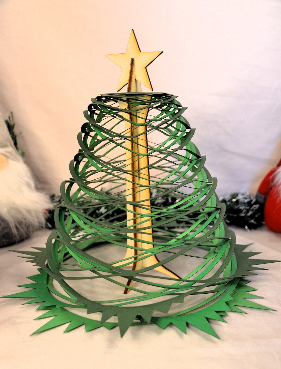 Cardboard Paper Tree, Ai Dxf Svg Pdf Lbm2 - Etsy Canada