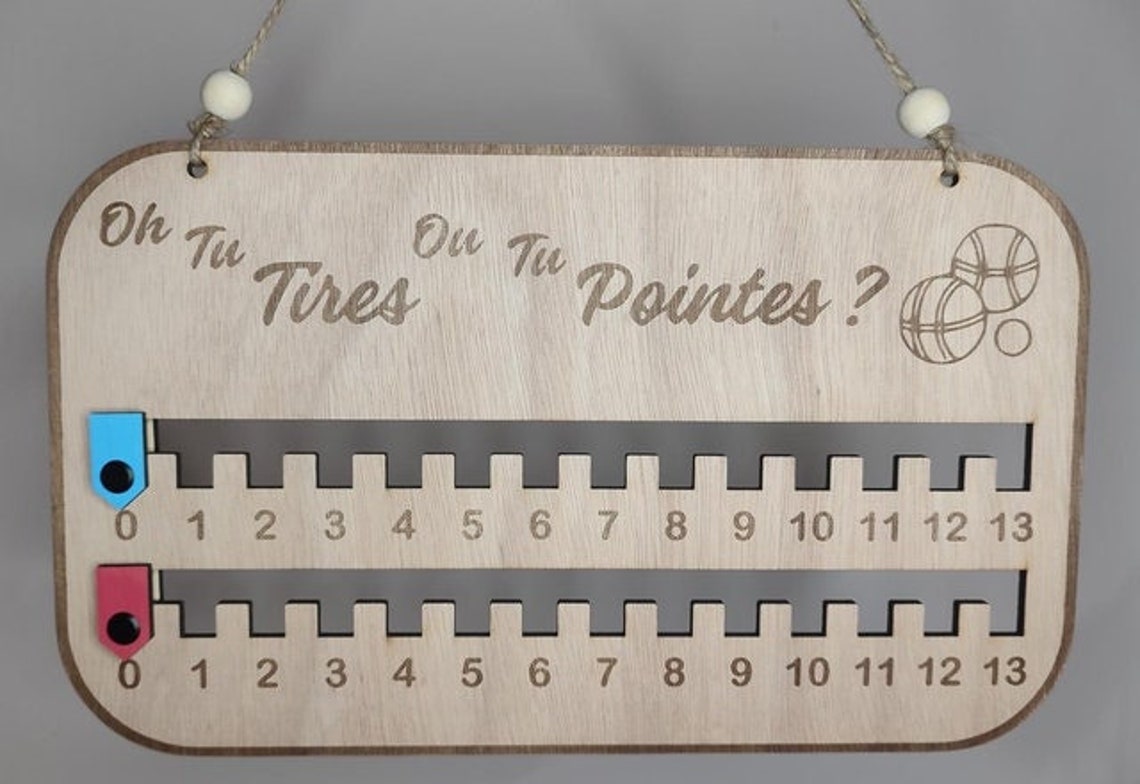 Compteur de points pour la pétanque - Etsy France