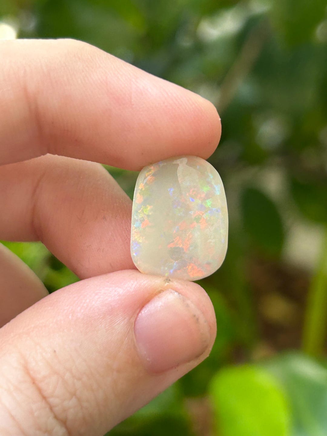 Lightning Ridge (wewarra Field) Opal Solid - 4.45 Carats - White Opal ...