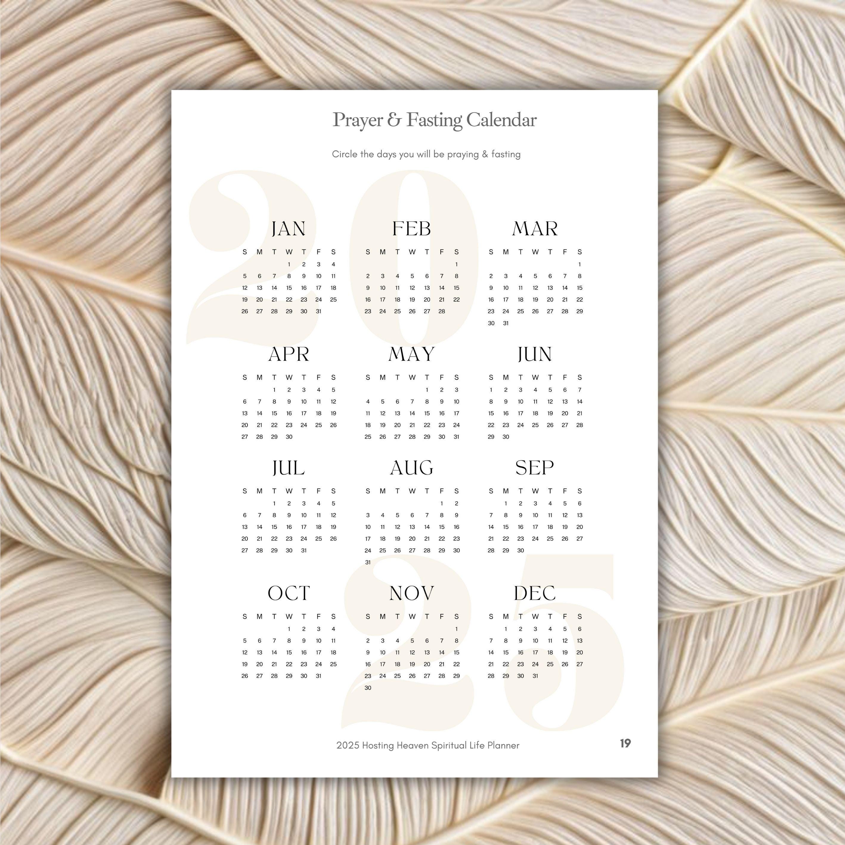 2025 Hosting Heaven Spiritual Life Planner | Spirituality Journal ...