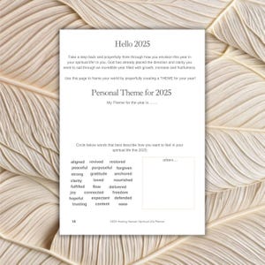 2025 Hosting Heaven Spiritual Life Planner | Spirituality Journal ...