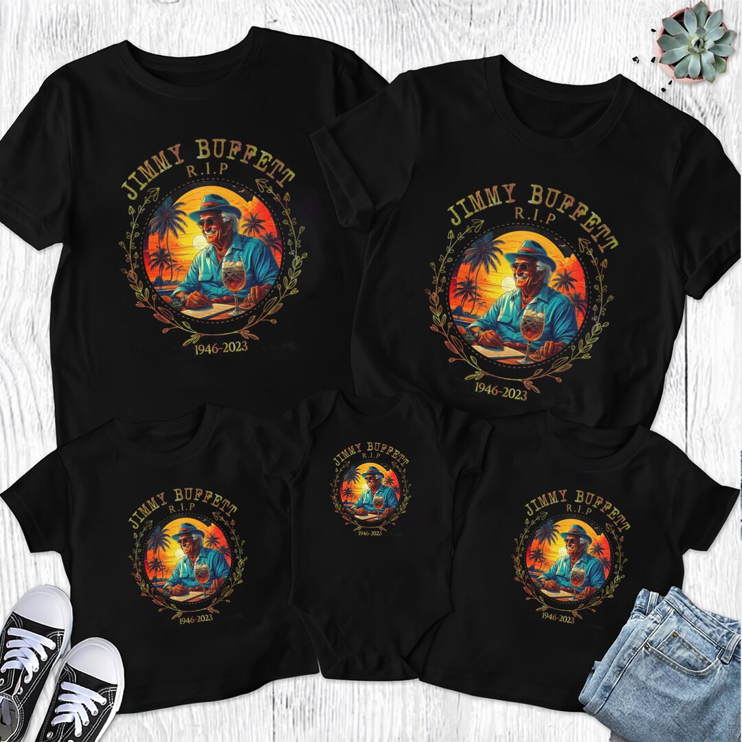 Jimmy Buffett 1946 2023 in Loving Memory of T-shirtjimmy - Etsy