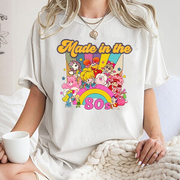 80s Cartoon Friends Shirt - Etsy