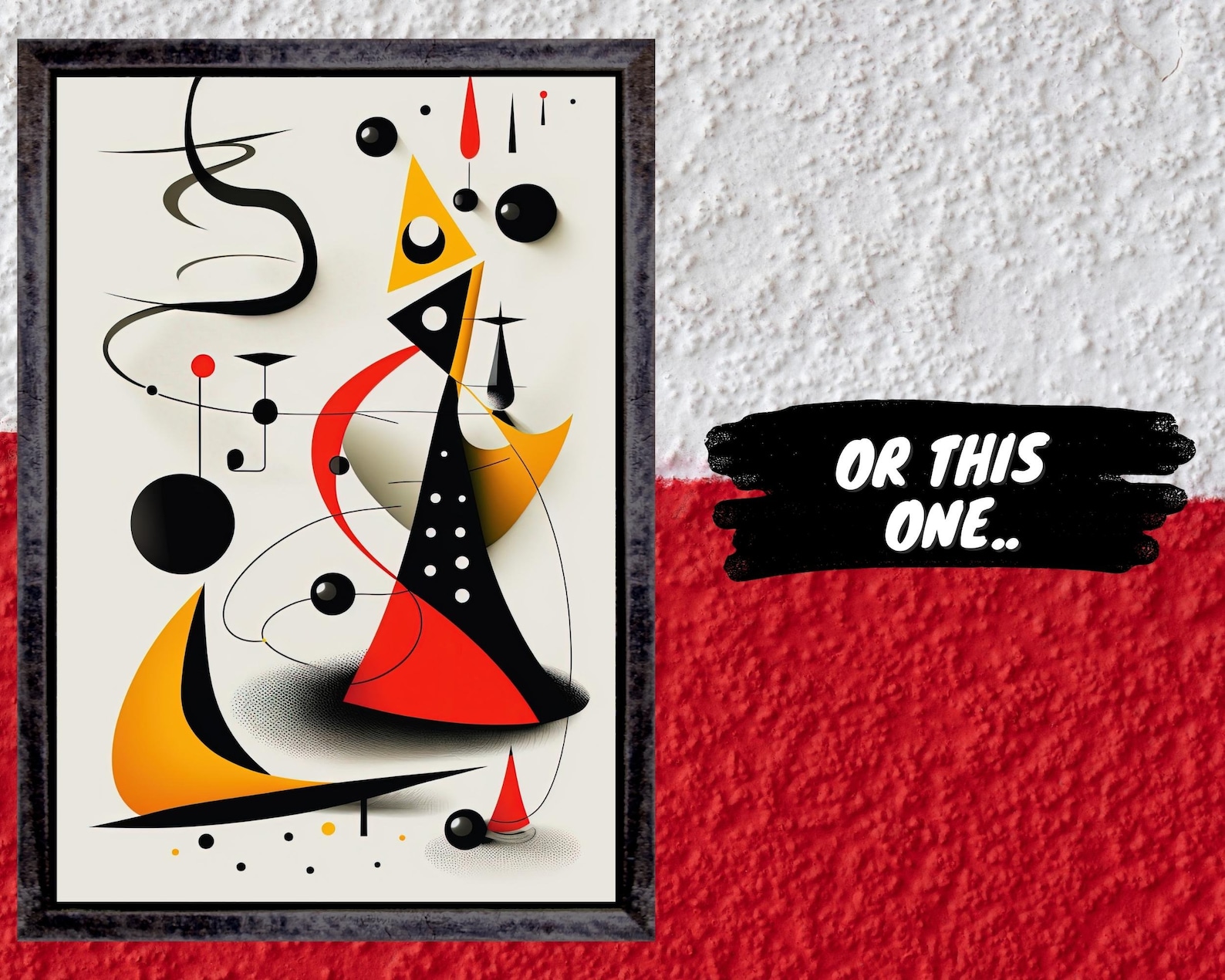Miro Poster, Miro Inspired Printable Wall Art, Joan Miro Art Print ...
