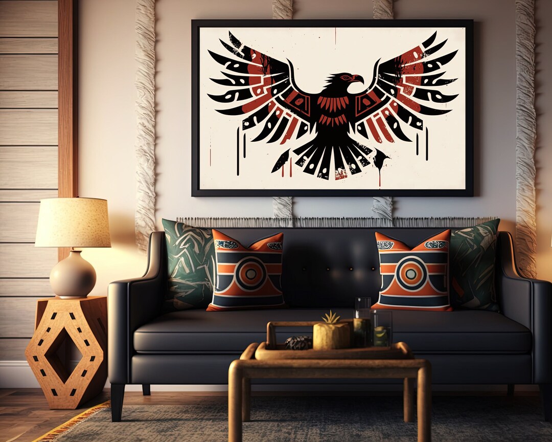 Pacific Northwest, Native American, Haida Tribal Art Print, Printable ...