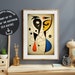 Picasso Meets Miro Printable Wall Art, Joan Miro Art Poster, Instant ...