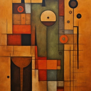 Paul Klee Art Print, Abstract Imagery Poster, Klee Inspired Printable ...