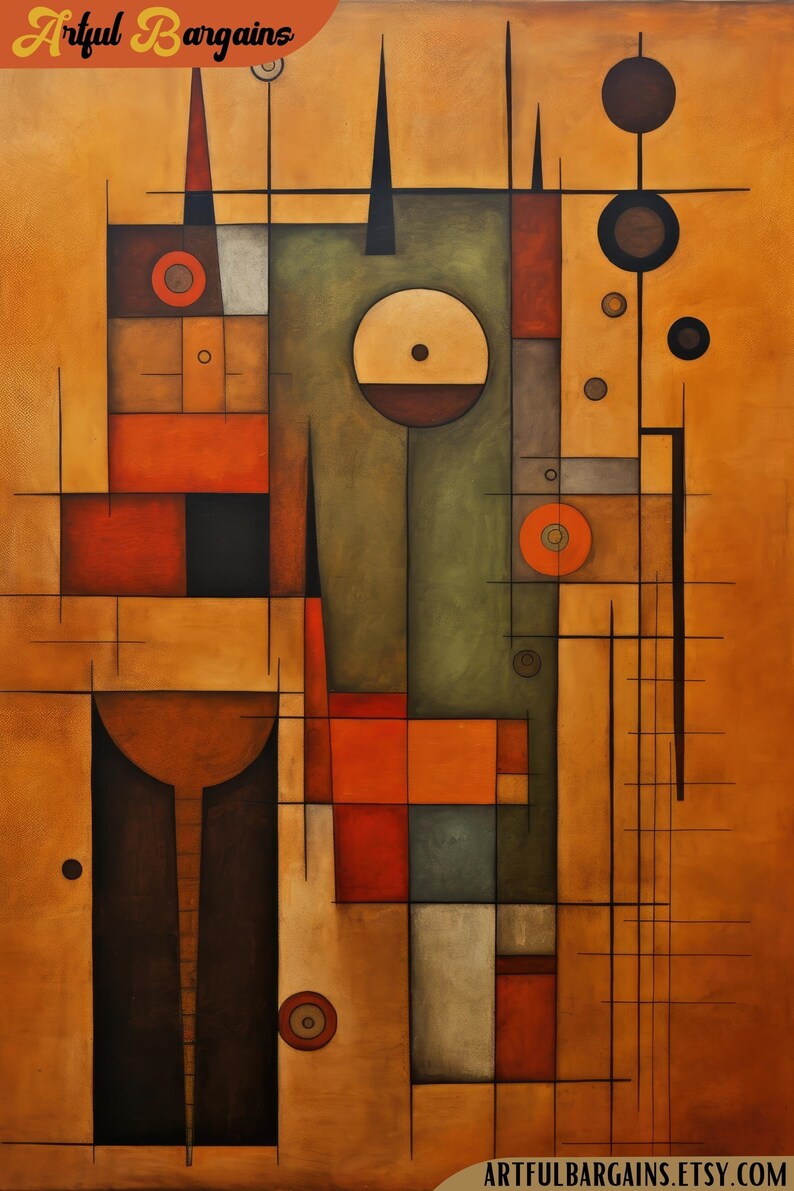 Paul Klee Art Print Abstract Imagery Poster Klee Inspired - Etsy