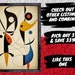 Picasso Meets Miro Printable Wall Art Joan Miro Art Poster - Etsy
