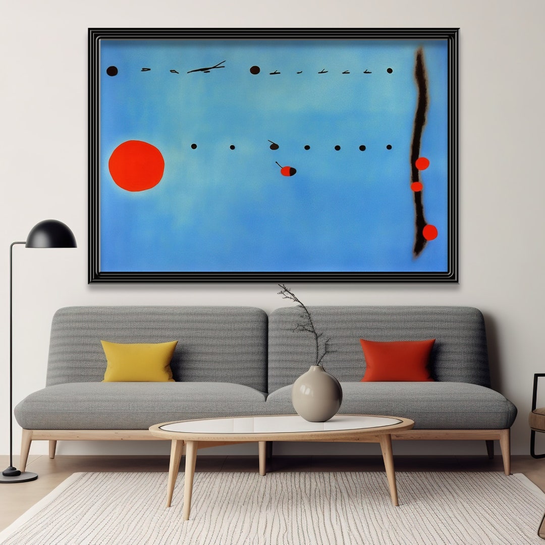 Joan Miro Art Print, Miro Poster, Miro Inspired Printable Wall Art ...