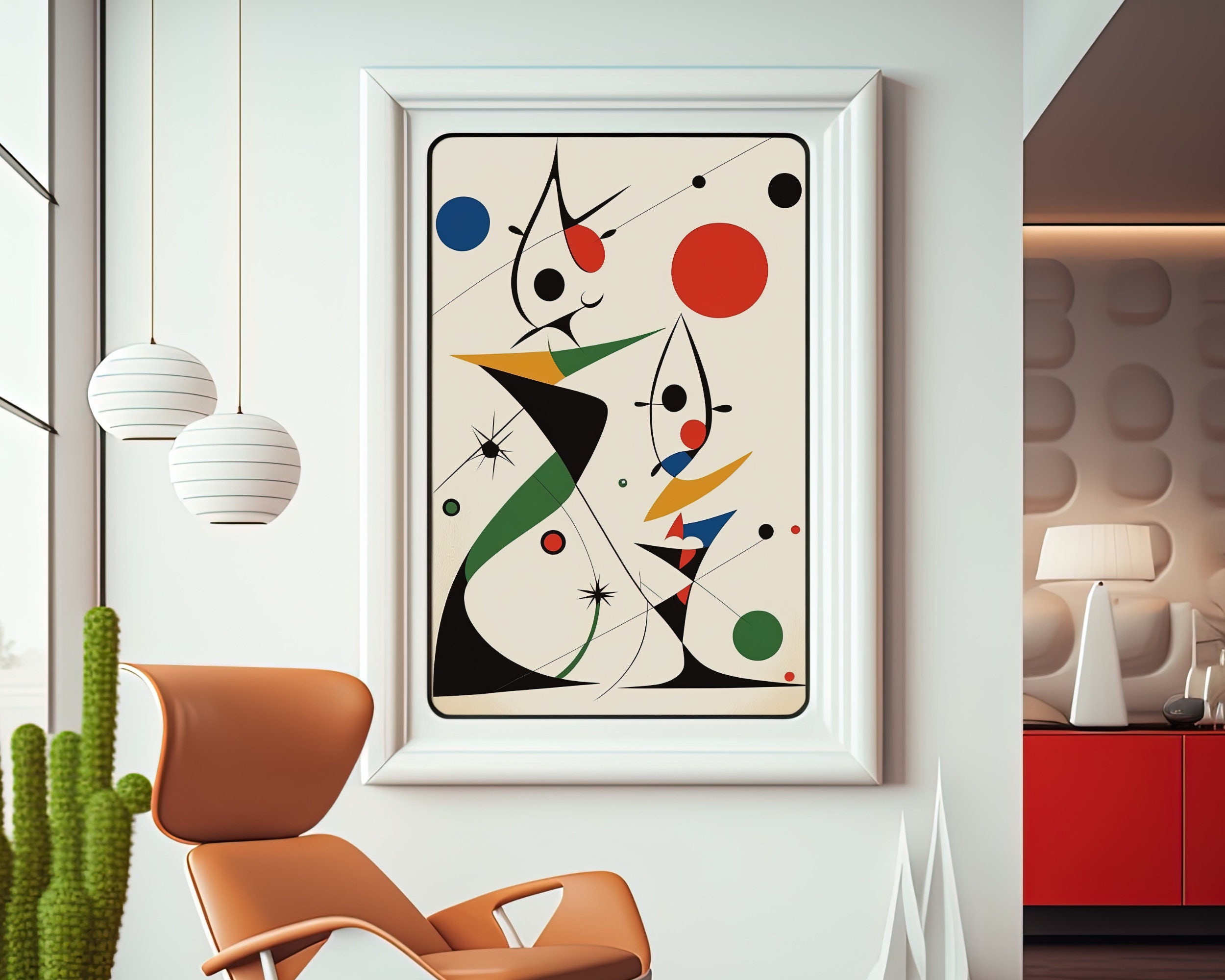 Joan Miro Art Print, Miro Poster, Miro Inspired Printable Wall Art ...