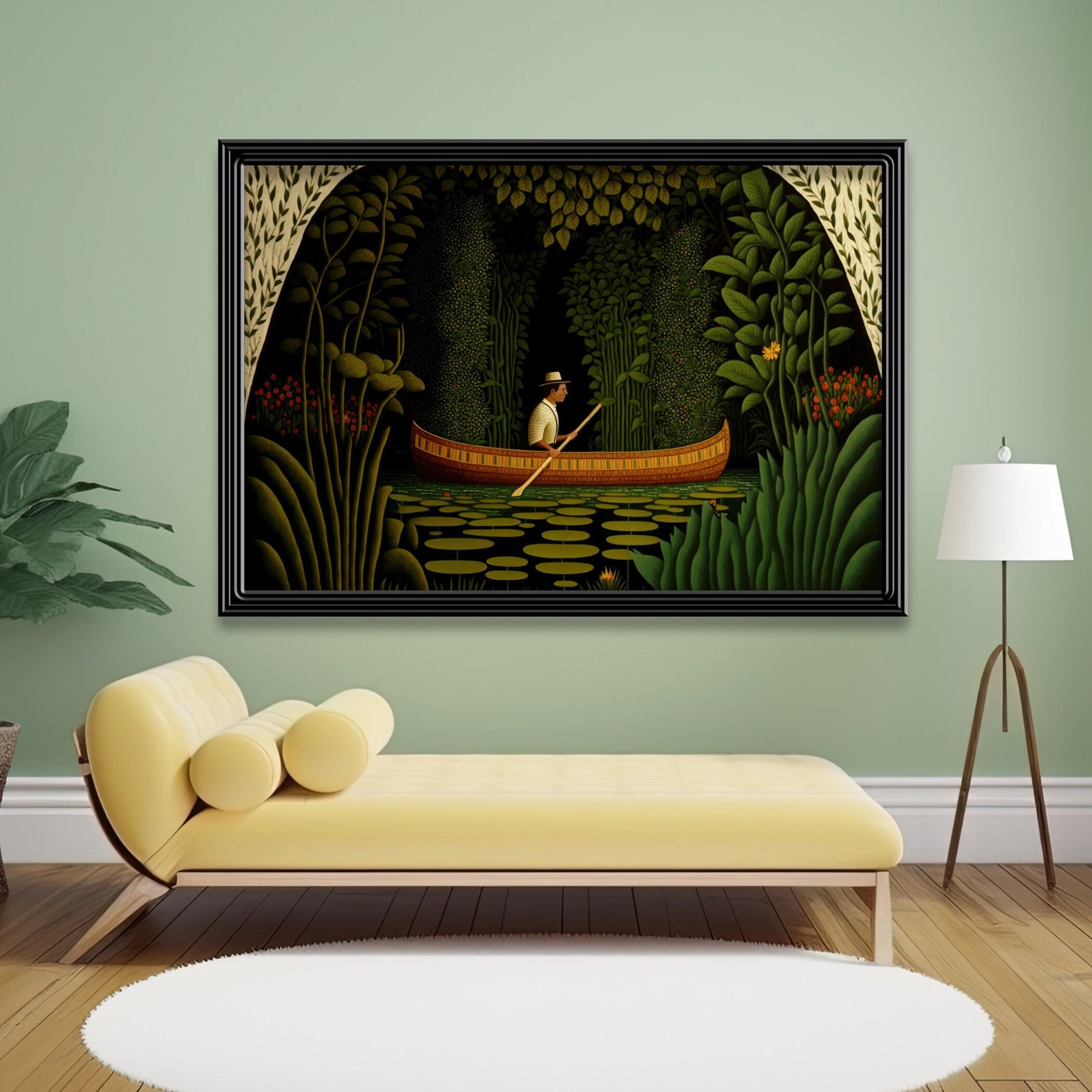 Henri Rousseau Art Print, Digital Download, Rousseau Inspired Printable ...