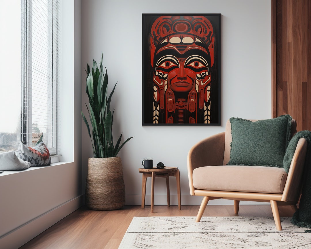 Haida Tribal Art Print Pacific Northwest Coast Native - Etsy