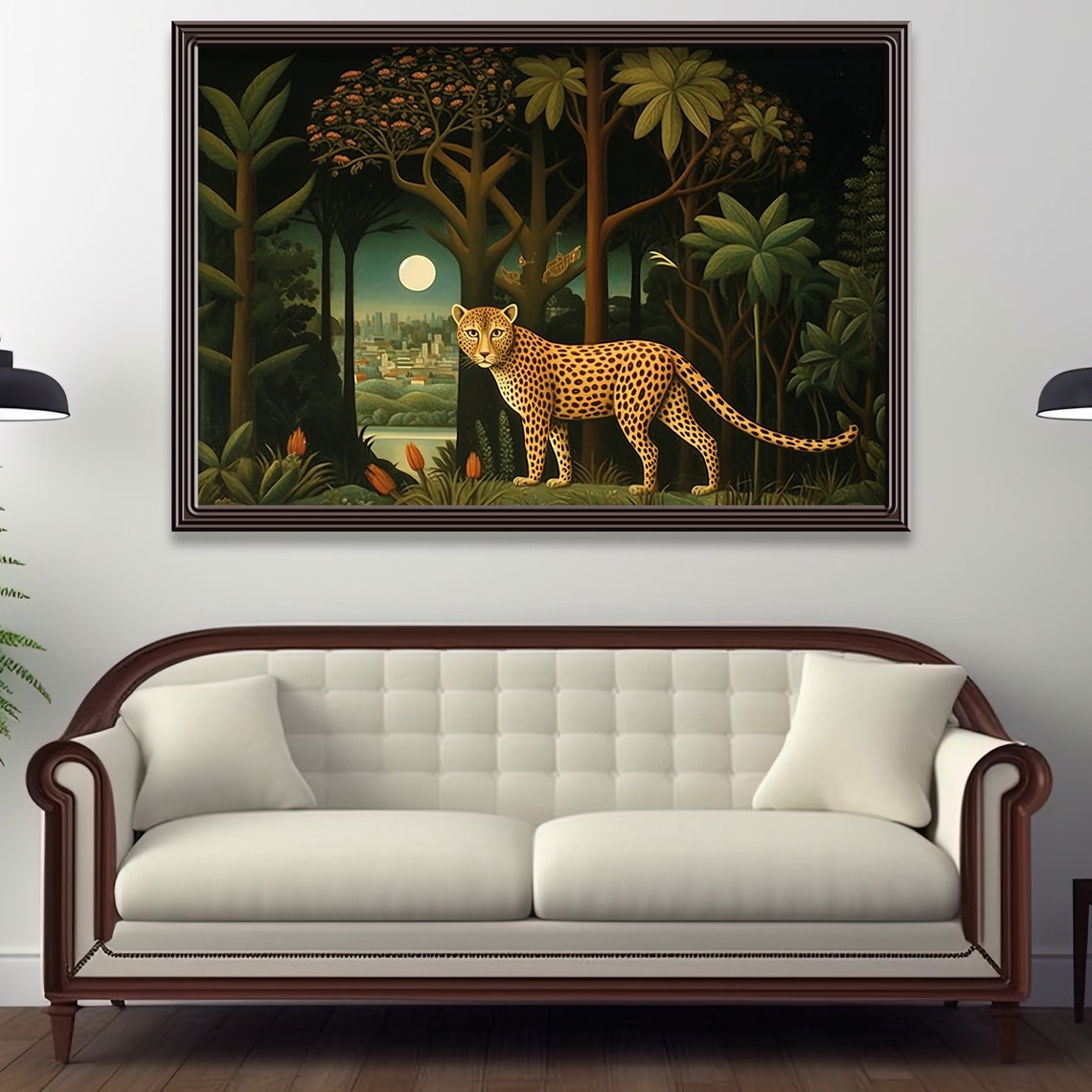 Henri Rousseau Art Print, Exotic Art, Rousseau Inspired Printable Wall ...