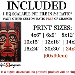 Haida Tribal Art Print, Pacific Northwest Coast Native American ...
